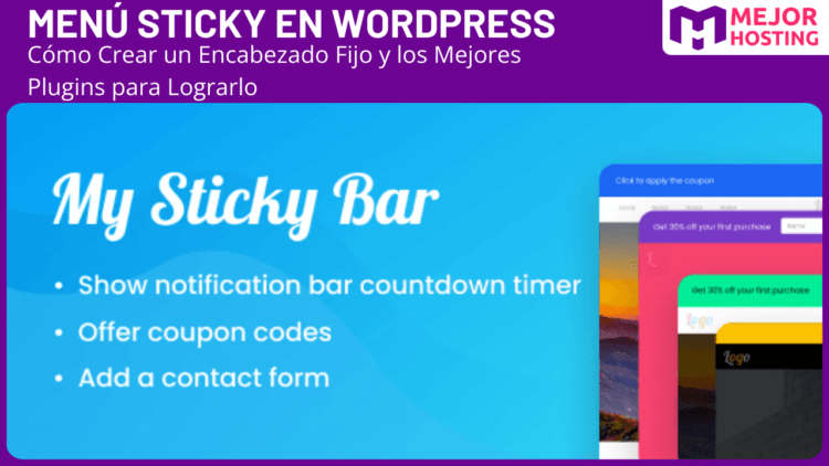 Menú Sticky en WordPress: Descubre los Plugins Ideales